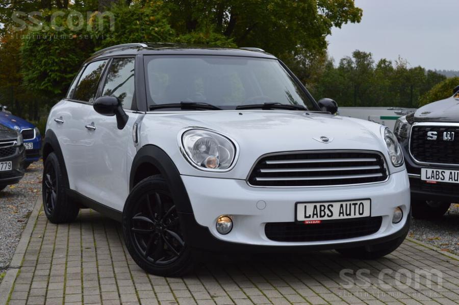 Balts MINI Countryman 2011 Tukums, ar dzinēja tilpumu 1.60 L un nobraukumu 227 tūkst. km par 5695 €, foto 4 vietnē AUTOMOTO.COM.LV