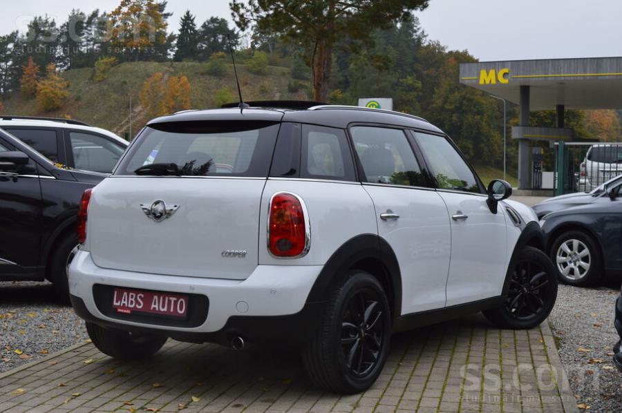 Balts MINI Countryman 2011 Tukums, ar dzinēja tilpumu 1.60 L un nobraukumu 227 tūkst. km par 5695 €, foto 7 vietnē AUTOMOTO.COM.LV