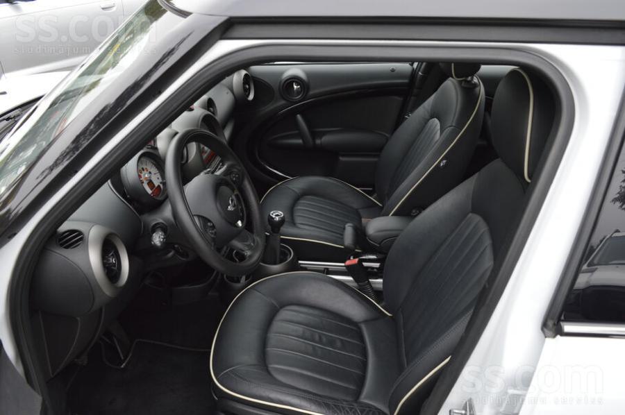 Balts MINI Countryman 2011 Tukums, ar dzinēja tilpumu 1.60 L un nobraukumu 227 tūkst. km par 5695 €, foto 8 vietnē AUTOMOTO.COM.LV