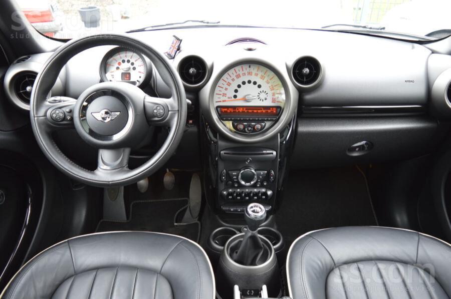 Balts MINI Countryman 2011 Tukums, ar dzinēja tilpumu 1.60 L un nobraukumu 227 tūkst. km par 5695 €, foto 12 vietnē AUTOMOTO.COM.LV