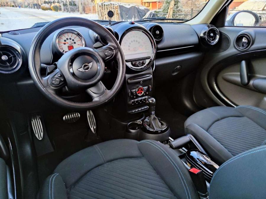 White MINI Countryman 2012 in Siauliai, with an engine capacity of 1.60 L and mileage of 142 thousand km for 6700 €, photo 11 on AUTOMOTO.COM.LV