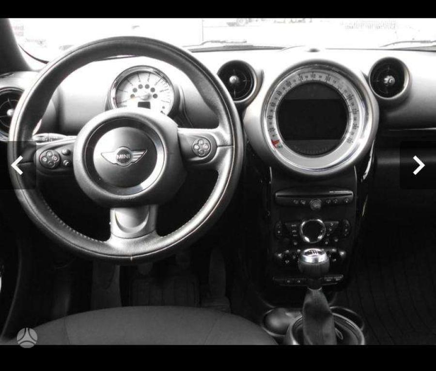 Balts MINI Countryman 2012 Kėdainiai, ar dzinēja tilpumu 1.60 L un nobraukumu 270 tūkst. km par 4900 €, foto 6 vietnē AUTOMOTO.COM.LV