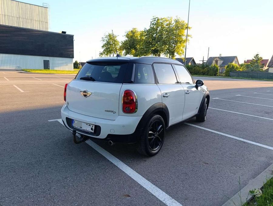 Balts MINI Countryman 2012 Kėdainiai, ar dzinēja tilpumu 1.60 L un nobraukumu 270 tūkst. km par 4900 €, foto 9 vietnē AUTOMOTO.COM.LV