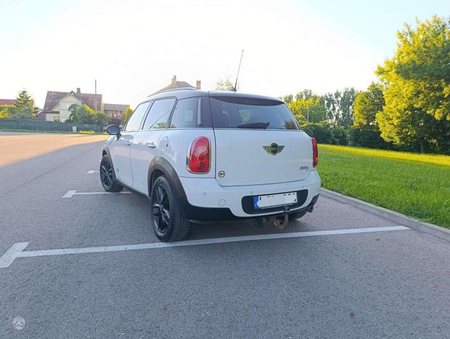 Balts MINI Countryman 2012 Kėdainiai, ar dzinēja tilpumu 1.60 L un nobraukumu 270 tūkst. km par 4900 €, foto 10 vietnē AUTOMOTO.COM.LV