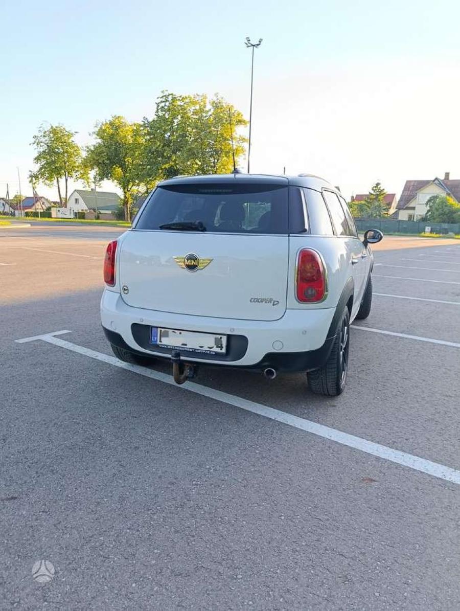 Balts MINI Countryman 2012 Kėdainiai, ar dzinēja tilpumu 1.60 L un nobraukumu 270 tūkst. km par 4900 €, foto 11 vietnē AUTOMOTO.COM.LV