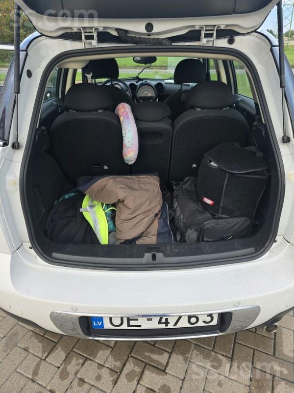 MINI Countryman 2013 Rīga vietnē Balts MINI Countryman 2013 Rīga, ar dzinēja tilpumu 2.00 L un nobraukumu 203 tūkst. km par 6700 €, foto 6 vietnē AUTOMOTO.COM.LV