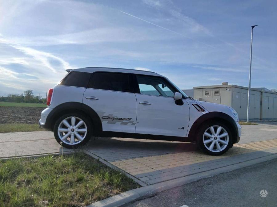 Balts MINI Countryman 2013 Marijampole, ar dzinēja tilpumu 2.00 L un nobraukumu 132 tūkst. km par 8750 €, foto 5 vietnē AUTOMOTO.COM.LV