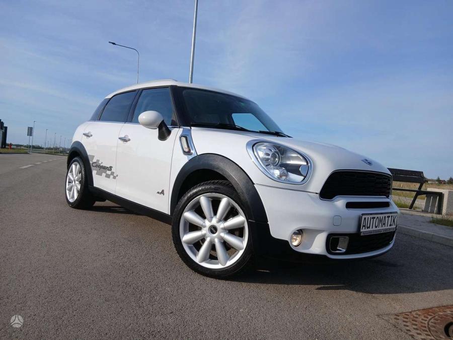 Balts MINI Countryman 2013 Marijampole, ar dzinēja tilpumu 2.00 L un nobraukumu 132 tūkst. km par 8750 €, foto 8 vietnē AUTOMOTO.COM.LV