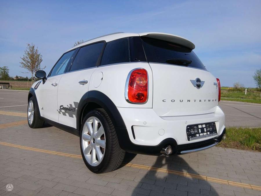 Balts MINI Countryman 2013 Marijampole, ar dzinēja tilpumu 2.00 L un nobraukumu 132 tūkst. km par 8750 €, foto 14 vietnē AUTOMOTO.COM.LV