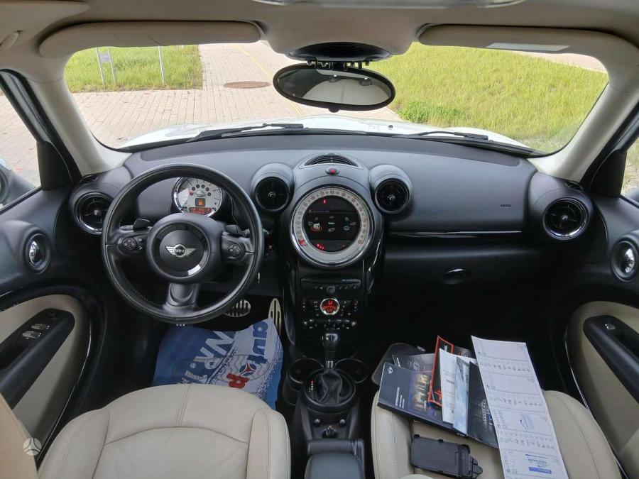 Balts MINI Countryman 2013 Marijampole, ar dzinēja tilpumu 2.00 L un nobraukumu 132 tūkst. km par 8750 €, foto 25 vietnē AUTOMOTO.COM.LV