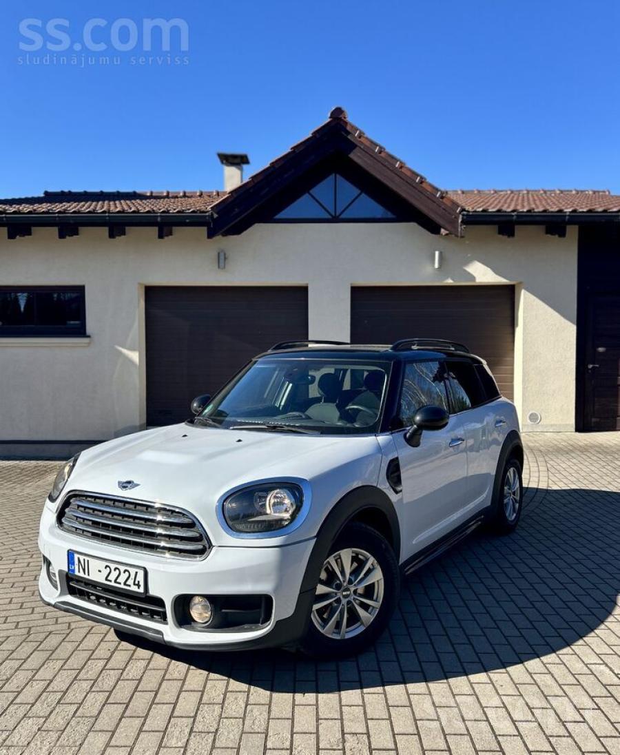 Balts MINI Countryman 2017 Rīga, ar dzinēja tilpumu 1.50 L un nobraukumu 205 tūkst. km par 10490 €, foto 1 vietnē AUTOMOTO.COM.LV