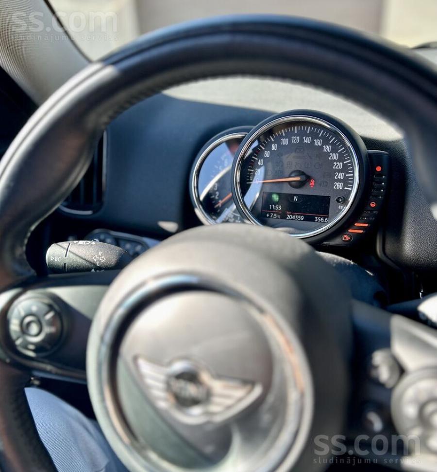 Balts MINI Countryman 2017 Rīga, ar dzinēja tilpumu 1.50 L un nobraukumu 205 tūkst. km par 10490 €, foto 9 vietnē AUTOMOTO.COM.LV