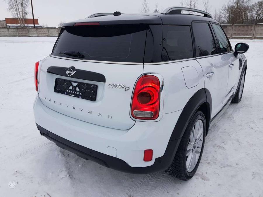 White MINI Countryman 2020 in Siauliai, with an engine capacity of 2.00 L and mileage of 99 thousand km for 14900 €, photo 4 on AUTOMOTO.COM.LV