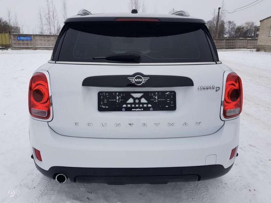 White MINI Countryman 2020 in Siauliai, with an engine capacity of 2.00 L and mileage of 99 thousand km for 14900 €, photo 6 on AUTOMOTO.COM.LV