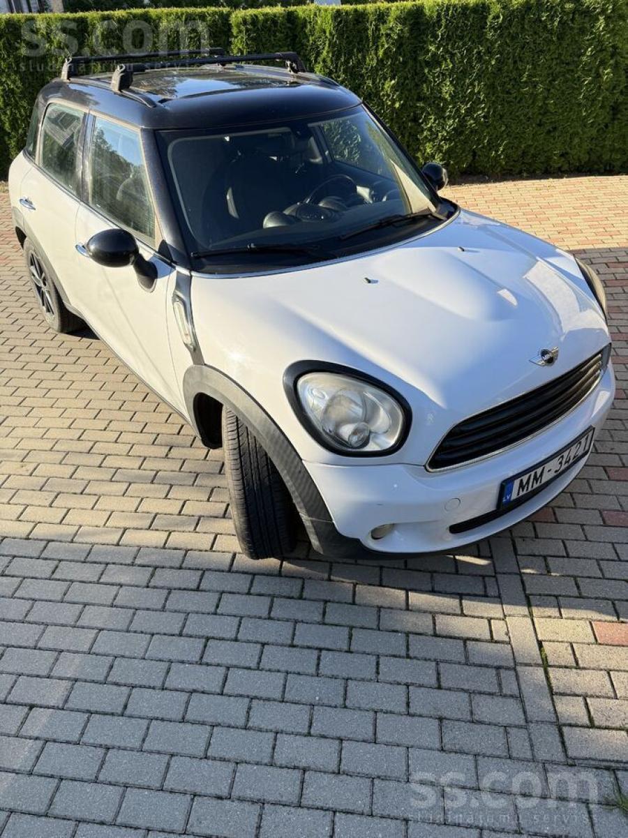 Balts MINI Countryman 2010 Rīga, ar dzinēja tilpumu 1.60 L un nobraukumu 305 tūkst. km par 2999 €, foto 3 vietnē AUTOMOTO.COM.LV