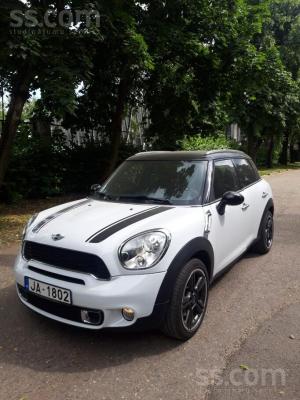 Balts MINI Countryman 2011 Rīga, ar dzinēja tilpumu 1.60 L un nobraukumu 61 tūkst. km par 8900 €, foto 5 vietnē AUTOMOTO.COM.LV