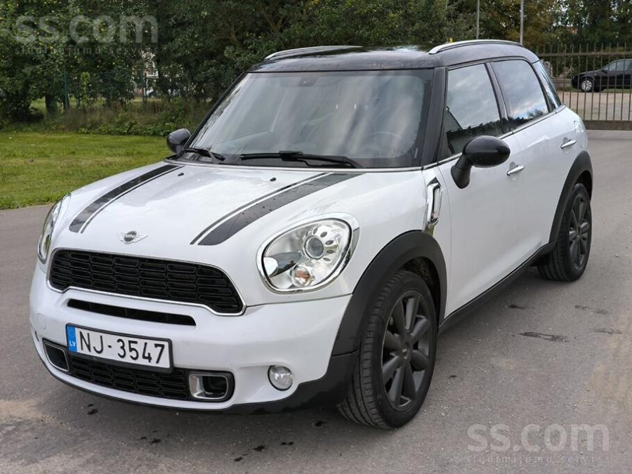 Balts MINI Countryman 2011 Ludza, ar dzinēja tilpumu 1.60 L un nobraukumu 220 tūkst. km par 6400 €, foto 1 vietnē AUTOMOTO.COM.LV