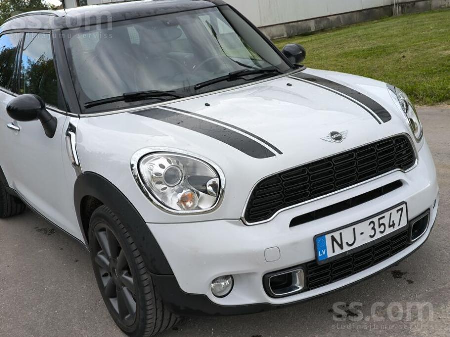 Balts MINI Countryman 2011 Ludza, ar dzinēja tilpumu 1.60 L un nobraukumu 220 tūkst. km par 6400 €, foto 7 vietnē AUTOMOTO.COM.LV