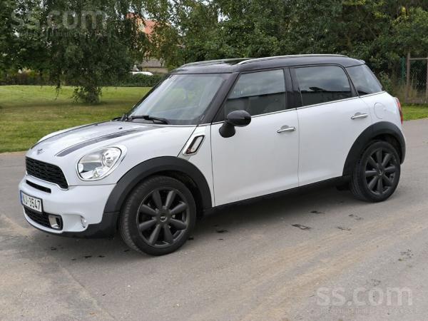 White MINI Countryman 2011 in Ludza, with an engine capacity of 1.60 L and mileage of 220 thousand km for 6400 €, photo 3 on AUTOMOTO.COM.LV