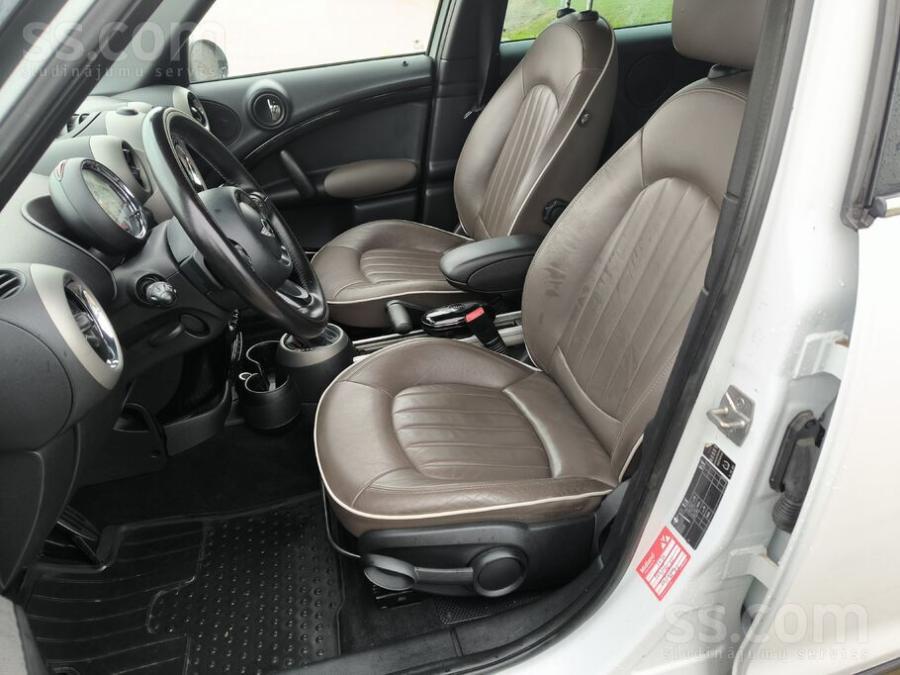 White MINI Countryman 2011 in Ludza, with an engine capacity of 1.60 L and mileage of 220 thousand km for 6400 €, photo 14 on AUTOMOTO.COM.LV