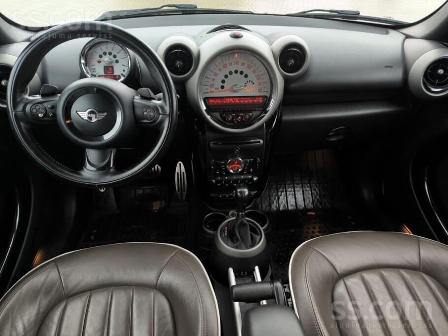 White MINI Countryman 2011 in Ludza, with an engine capacity of 1.60 L and mileage of 220 thousand km for 6400 €, photo 17 on AUTOMOTO.COM.LV