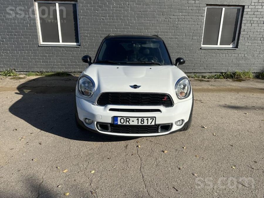 Balts MINI Countryman 2011 Tukums, ar dzinēja tilpumu 1.60 L un nobraukumu 172 tūkst. km par 6800 €, foto 1 vietnē AUTOMOTO.COM.LV