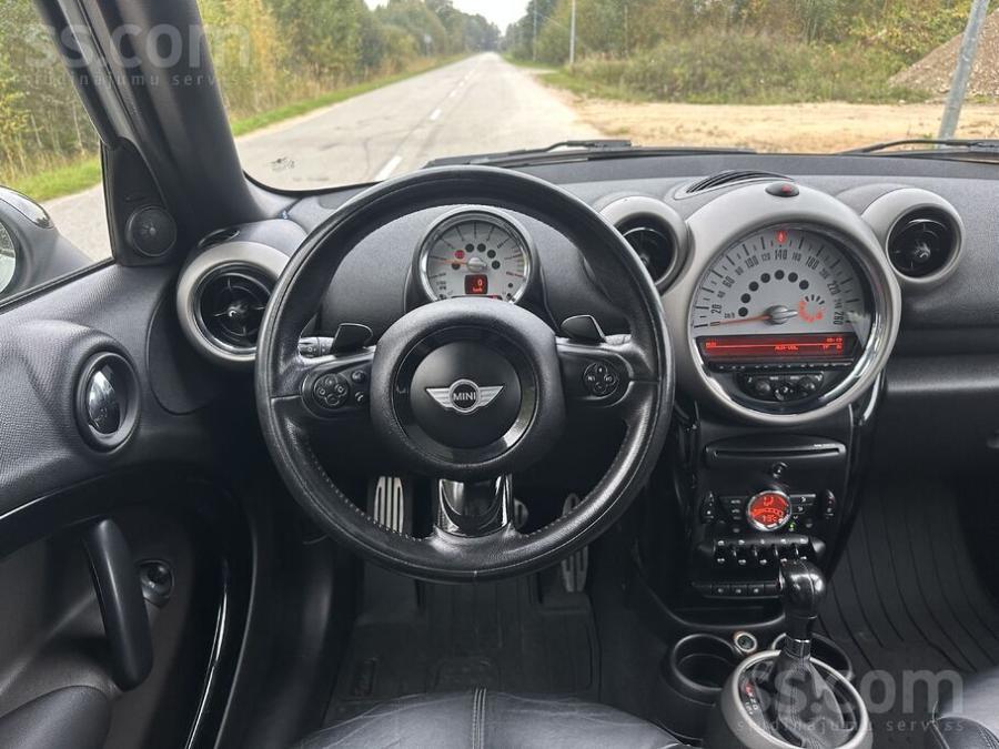 Balts MINI Countryman 2011 Tukums, ar dzinēja tilpumu 1.60 L un nobraukumu 172 tūkst. km par 6800 €, foto 11 vietnē AUTOMOTO.COM.LV