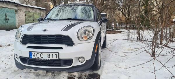 Balts MINI Countryman 2012 Viļņa, ar dzinēja tilpumu 1.60 L un nobraukumu 198 tūkst. km par 5500 €, foto 2 vietnē AUTOMOTO.COM.LV
