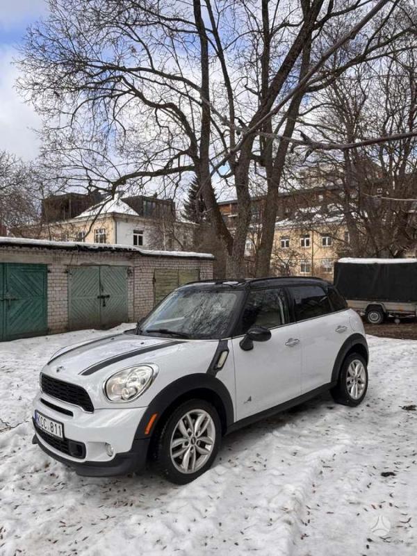 Balts MINI Countryman 2012 Viļņa, ar dzinēja tilpumu 1.60 L un nobraukumu 198 tūkst. km par 5500 €, foto 5 vietnē AUTOMOTO.COM.LV