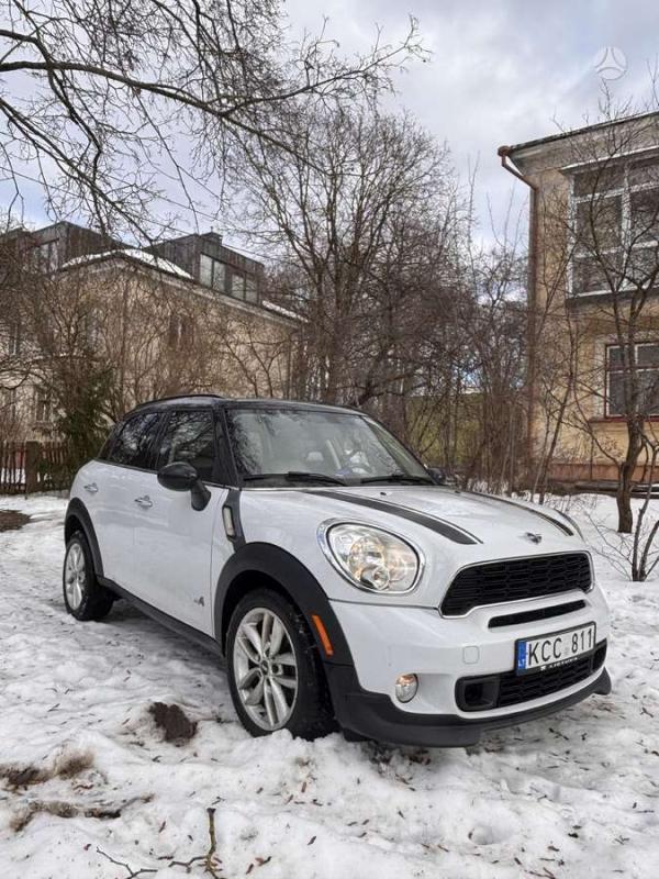 Balts MINI Countryman 2012 Viļņa, ar dzinēja tilpumu 1.60 L un nobraukumu 198 tūkst. km par 5500 €, foto 6 vietnē AUTOMOTO.COM.LV
