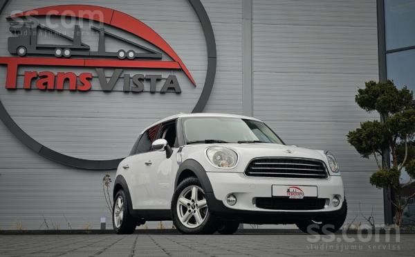 White MINI Countryman 2013 in Telschi, with an engine capacity of 1.60 L and mileage of 247 thousand km for 5199 €, photo 1 on AUTOMOTO.COM.LV