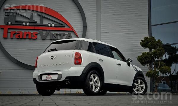 White MINI Countryman 2013 in Telschi, with an engine capacity of 1.60 L and mileage of 247 thousand km for 5199 €, photo 8 on AUTOMOTO.COM.LV