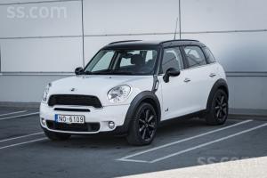 White MINI Countryman 2013 in Riga, with an engine capacity of 2.00 L and mileage of 0 thousand km for 6990 €, photo  on AUTOMOTO.COM.LV