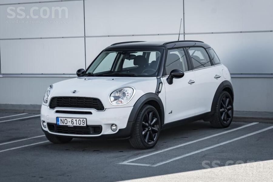Balts MINI Countryman 2013 Rīga, ar dzinēja tilpumu 2.00 L un nobraukumu 0 tūkst. km par 6990 €, foto 1 vietnē AUTOMOTO.COM.LV