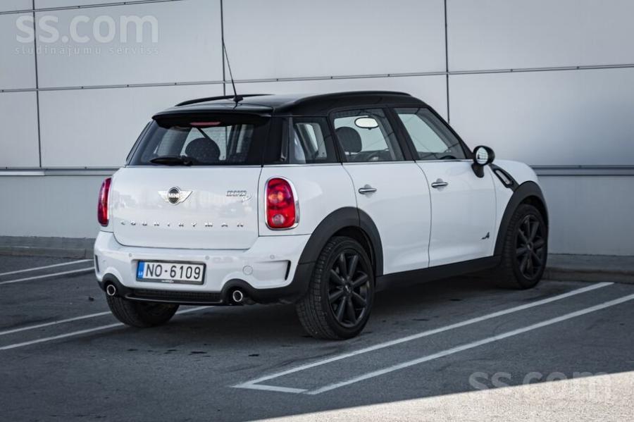 Balts MINI Countryman 2013 Rīga, ar dzinēja tilpumu 2.00 L un nobraukumu 0 tūkst. km par 6990 €, foto 5 vietnē AUTOMOTO.COM.LV