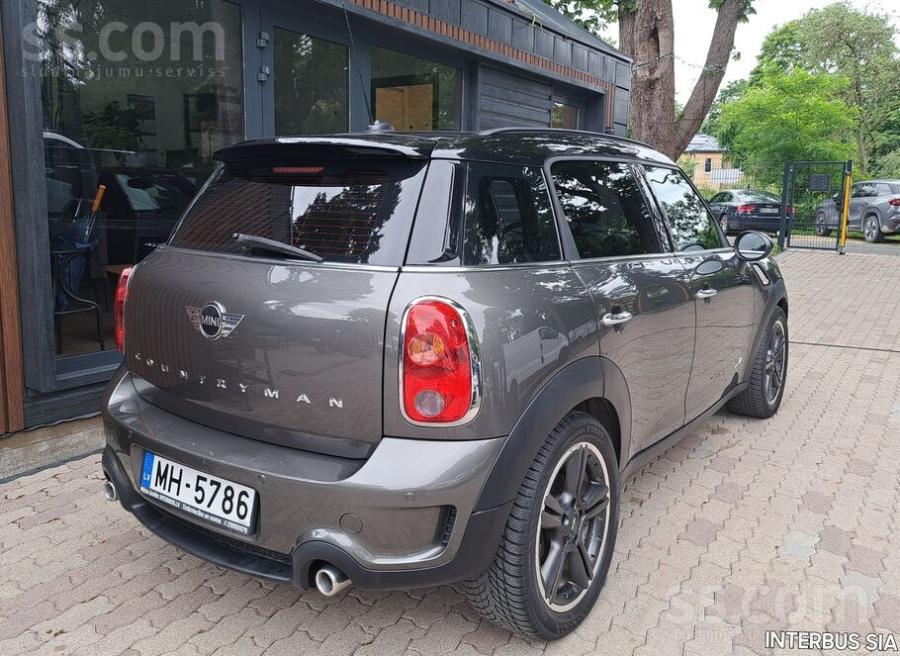 White MINI Countryman 2013 in Riga, with an engine capacity of 2.00 L and mileage of 0 thousand km for 6900 €, photo 10 on AUTOMOTO.COM.LV