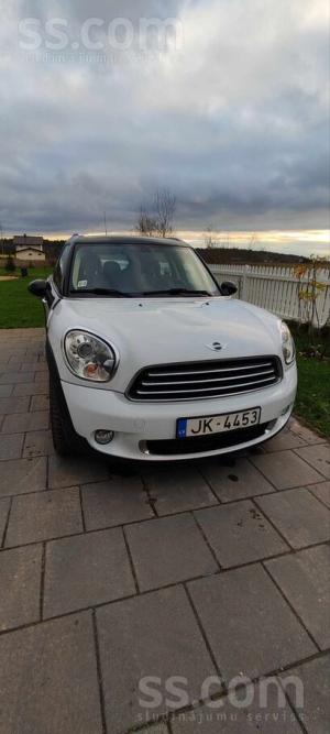 Balts MINI Countryman 2013 Rīga, ar dzinēja tilpumu 1.60 L un nobraukumu 142 tūkst. km par 7850 €, foto 3 vietnē AUTOMOTO.COM.LV