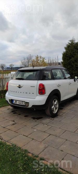 Balts MINI Countryman 2013 Rīga, ar dzinēja tilpumu 1.60 L un nobraukumu 142 tūkst. km par 7850 €, foto 4 vietnē AUTOMOTO.COM.LV