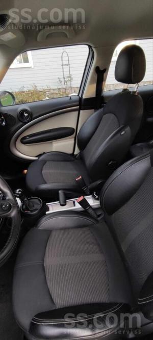 Balts MINI Countryman 2013 Rīga, ar dzinēja tilpumu 1.60 L un nobraukumu 142 tūkst. km par 7850 €, foto 7 vietnē AUTOMOTO.COM.LV