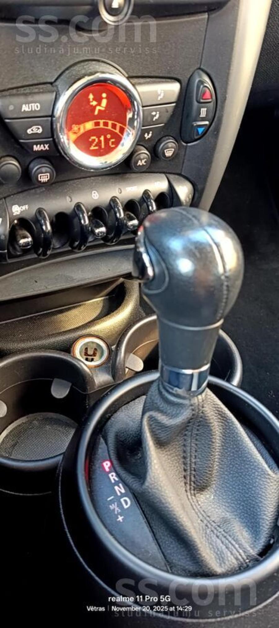 Balts MINI Countryman 2013 Rīga, ar dzinēja tilpumu 1.60 L un nobraukumu 142 tūkst. km par 7850 €, foto 8 vietnē AUTOMOTO.COM.LV