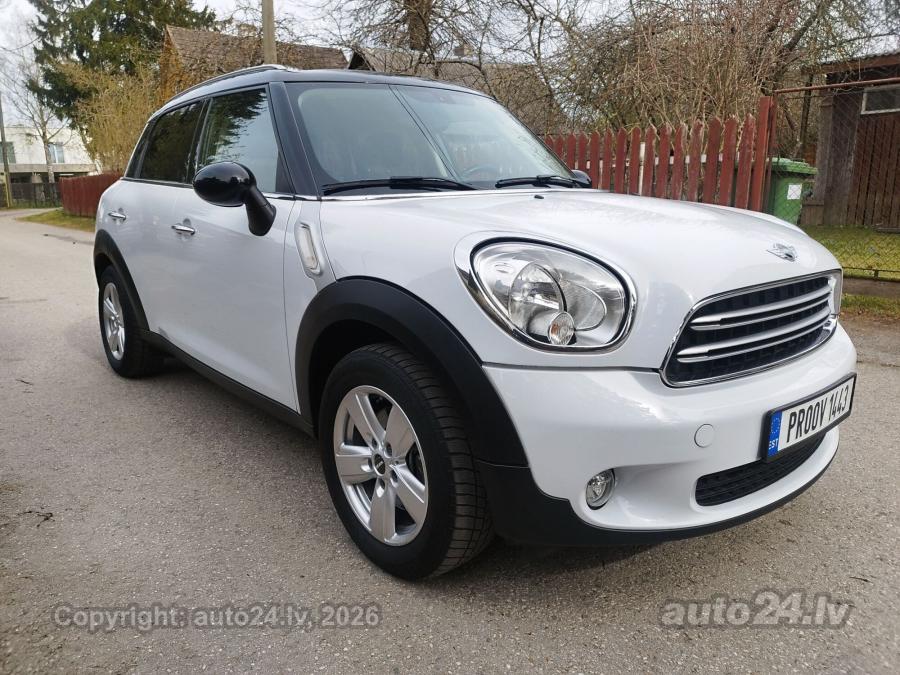 Balts MINI Countryman 2014 Tartu, ar dzinēja tilpumu 2.00 L un nobraukumu 179 tūkst. km par 7990 €, foto 1 vietnē AUTOMOTO.COM.LV