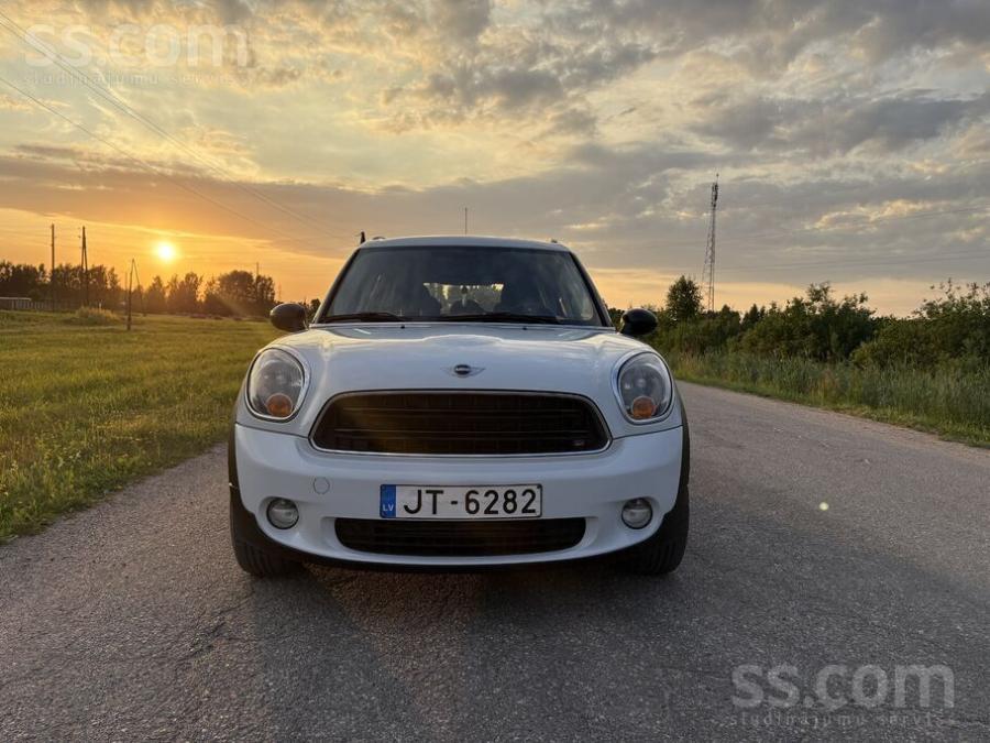 Balts MINI Countryman 2014 Rīga, ar dzinēja tilpumu 1.60 L un nobraukumu 206 tūkst. km par 5000 €, foto 1 vietnē AUTOMOTO.COM.LV