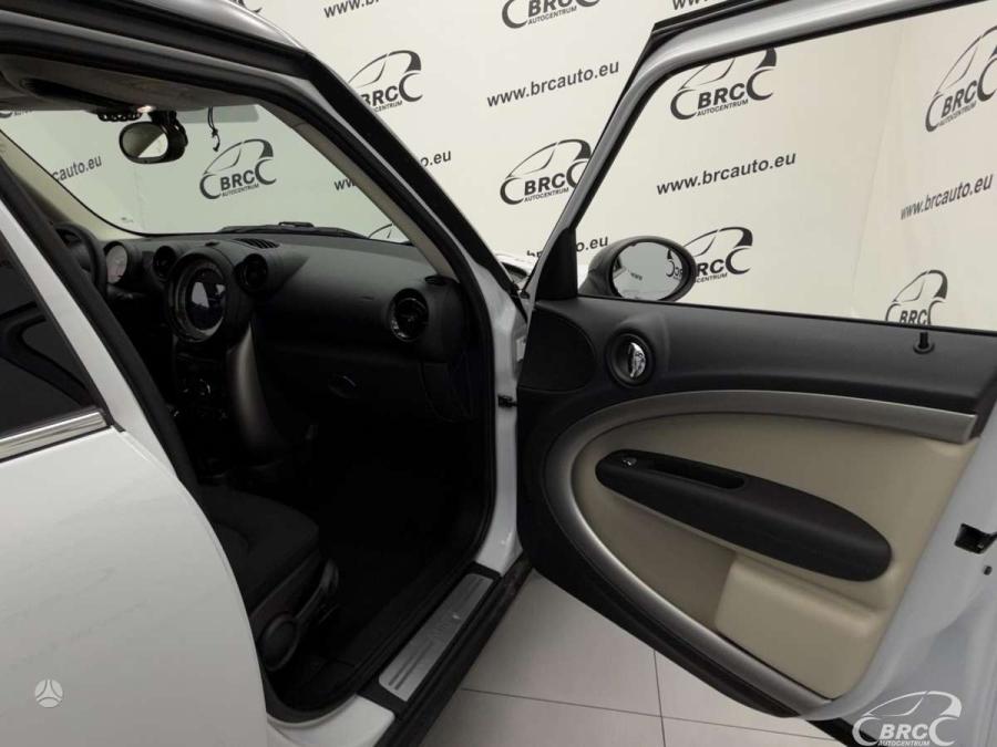 White MINI Countryman 2014 in Vilnius, with an engine capacity of 2.00 L and mileage of 192 thousand km for 6250 €, photo 10 on AUTOMOTO.COM.LV