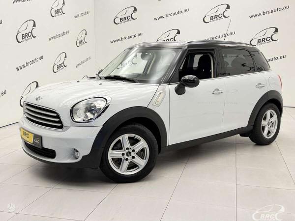 White MINI Countryman 2014 in Vilnius, with an engine capacity of 2.00 L and mileage of 192 thousand km for 5990 €, photo 1 on AUTOMOTO.COM.LV