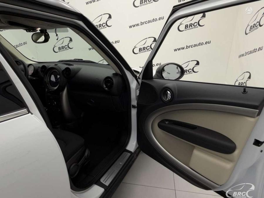 White MINI Countryman 2014 in Vilnius, with an engine capacity of 2.00 L and mileage of 192 thousand km for 5990 €, photo 10 on AUTOMOTO.COM.LV