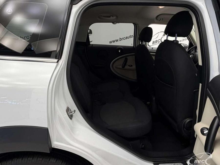White MINI Countryman 2014 in Vilnius, with an engine capacity of 2.00 L and mileage of 192 thousand km for 5990 €, photo 11 on AUTOMOTO.COM.LV