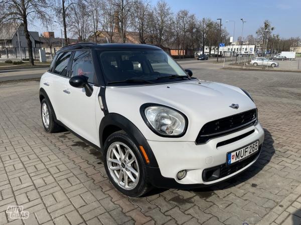 Balts MINI Countryman 2015 Alīta, ar dzinēja tilpumu 1.60 L un nobraukumu 191 tūkst. km par 10000 €, foto 1 vietnē AUTOMOTO.COM.LV