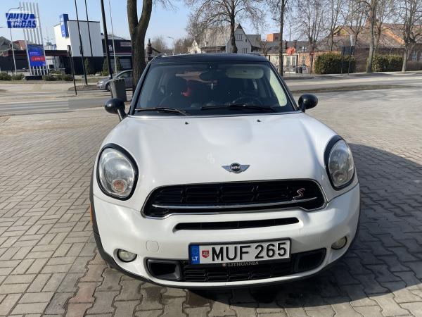 Balts MINI Countryman 2015 Alīta, ar dzinēja tilpumu 1.60 L un nobraukumu 191 tūkst. km par 10000 €, foto 2 vietnē AUTOMOTO.COM.LV