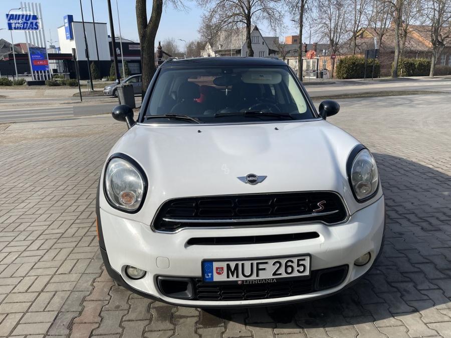 Balts MINI Countryman 2015 Alīta, ar dzinēja tilpumu 1.60 L un nobraukumu 191 tūkst. km par 10000 €, foto 2 vietnē AUTOMOTO.COM.LV