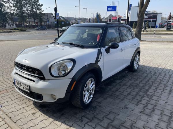Balts MINI Countryman 2015 Alīta, ar dzinēja tilpumu 1.60 L un nobraukumu 191 tūkst. km par 10000 €, foto 3 vietnē AUTOMOTO.COM.LV